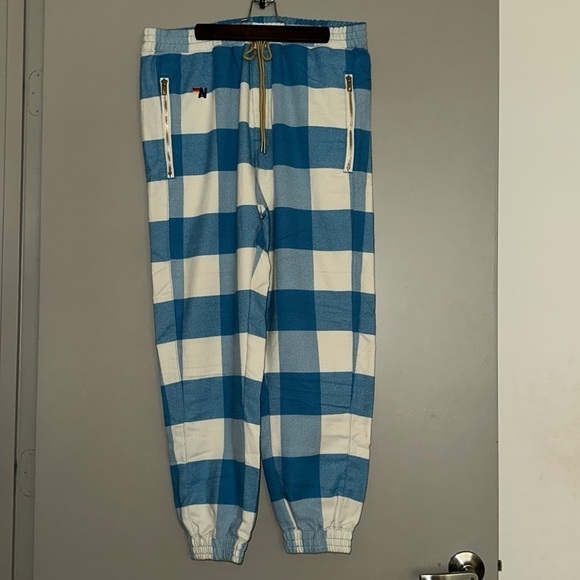 Aviator Nation | Pants | Nwt Aviator Nation Mens Plaid Lodge Pant Sky ...